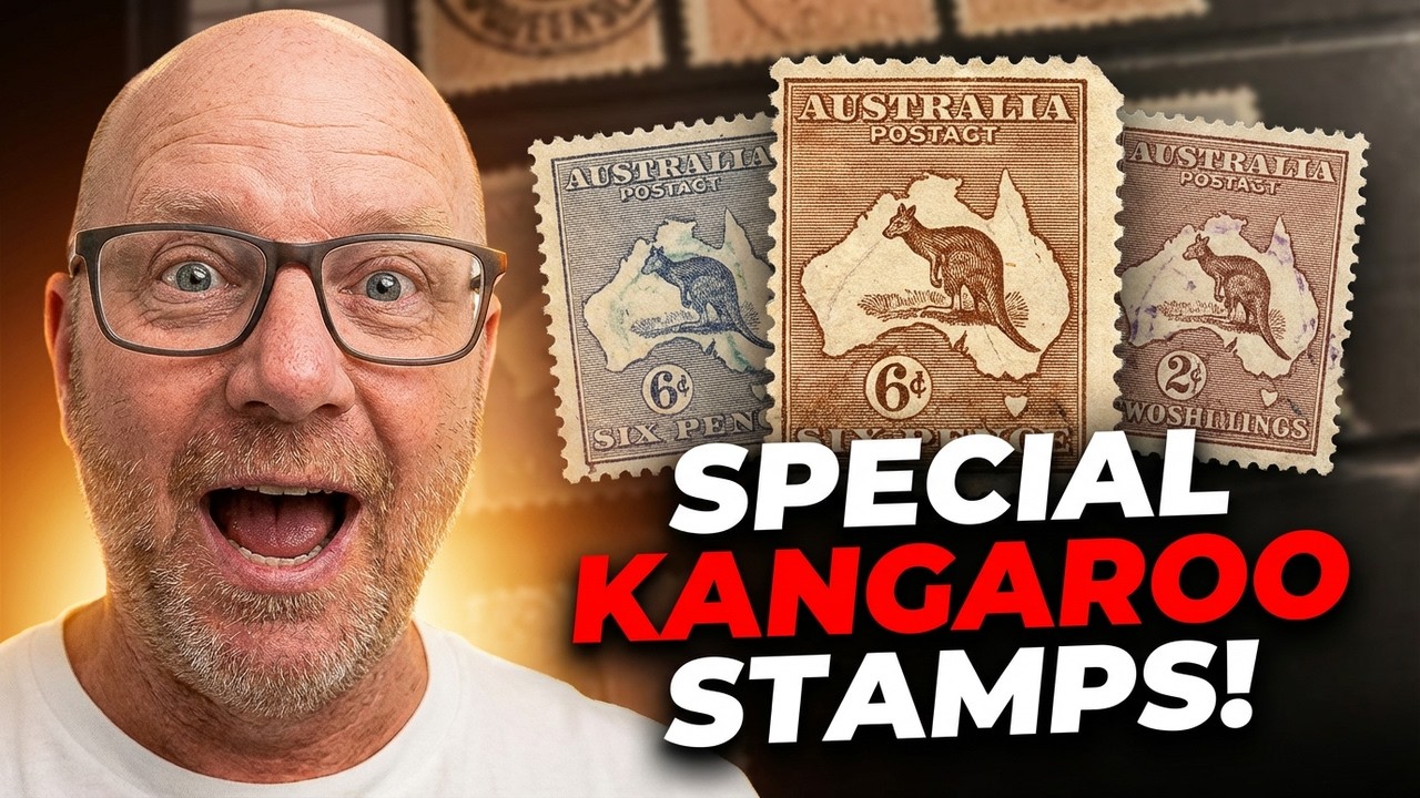 Rare Australian Specialised Kangaroo Stamp Collection Worth a Small ...