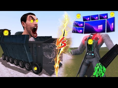 NEW SKIBIDI CONTEINER vs TITAN PCMAN and ASTRO JUGGERNAUT in SKIBIDI ...
