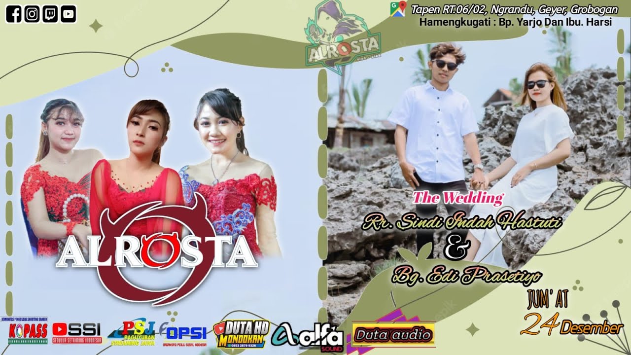 Live ALROSTA DONGKREK//ALFA Audio//DUTA HD MONDOKAN Tapen Ngrandu Geyer ...