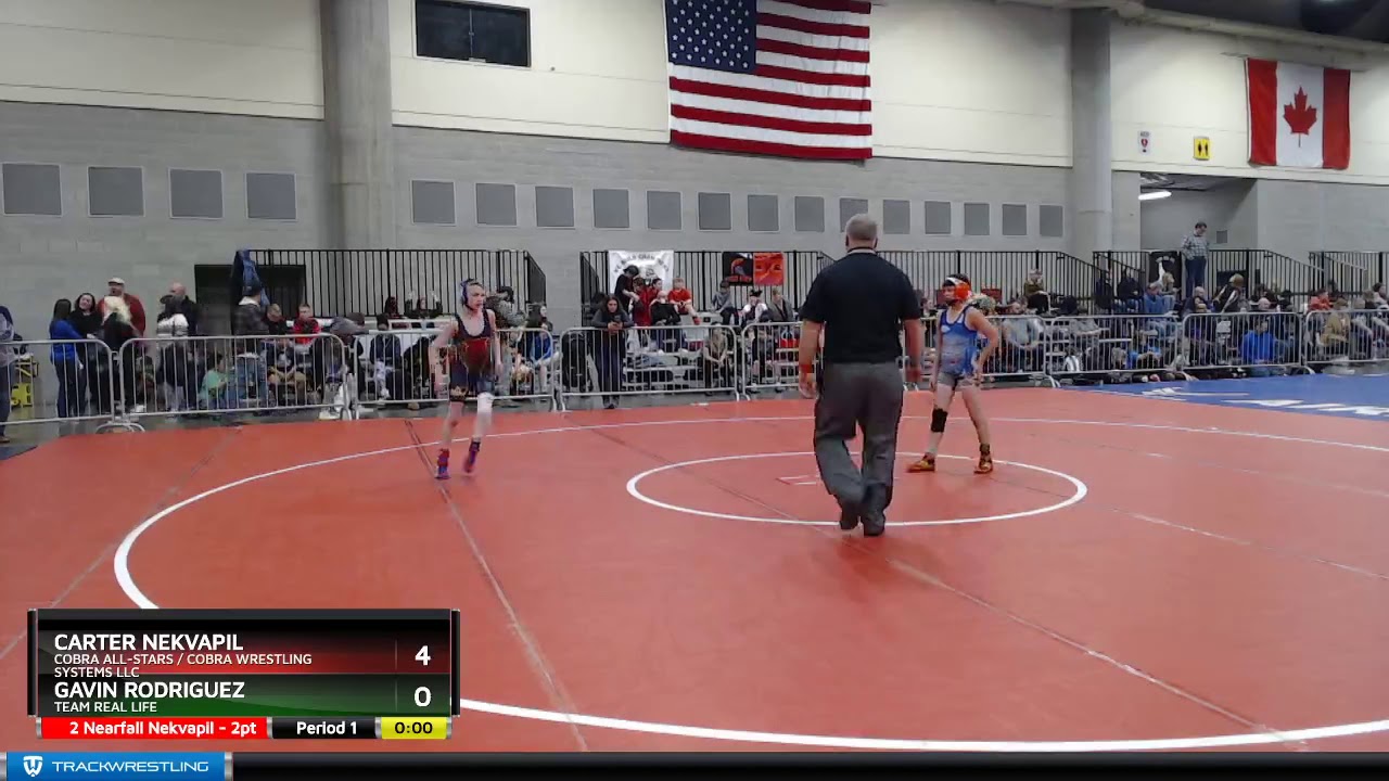 12U 92 Carter Nekvapil COBRA ALL-STARS - Cobra Wrestling Systems LLC Vs ...