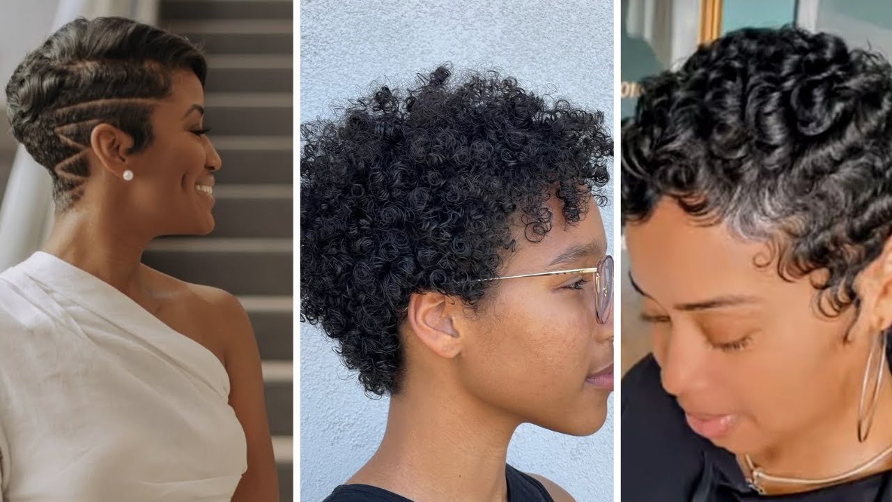 50 Most Captivating African American Short Hairstyles - YouTube
