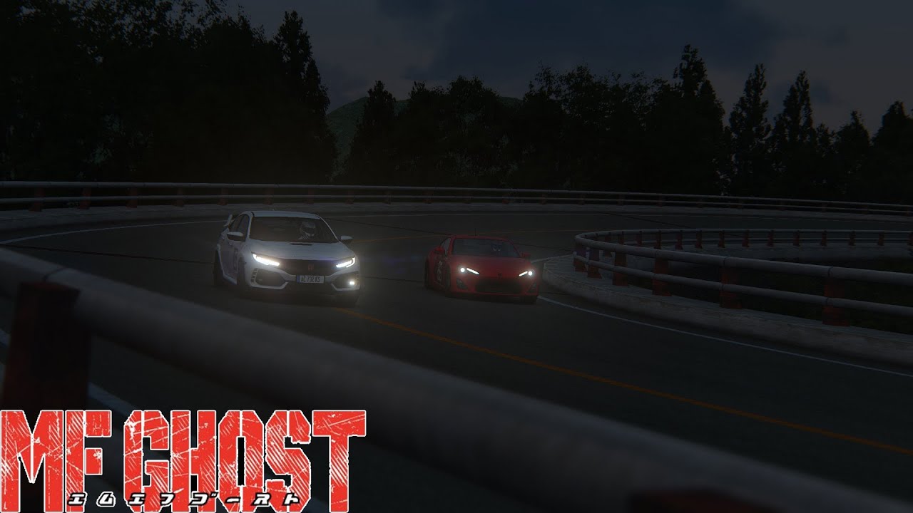 Odawara MF Ghost - Gt86 vs Civic Type R | Assetto Corsa - YouTube
