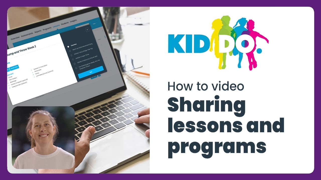 Sharing lessons and programs in KIDDO - YouTube