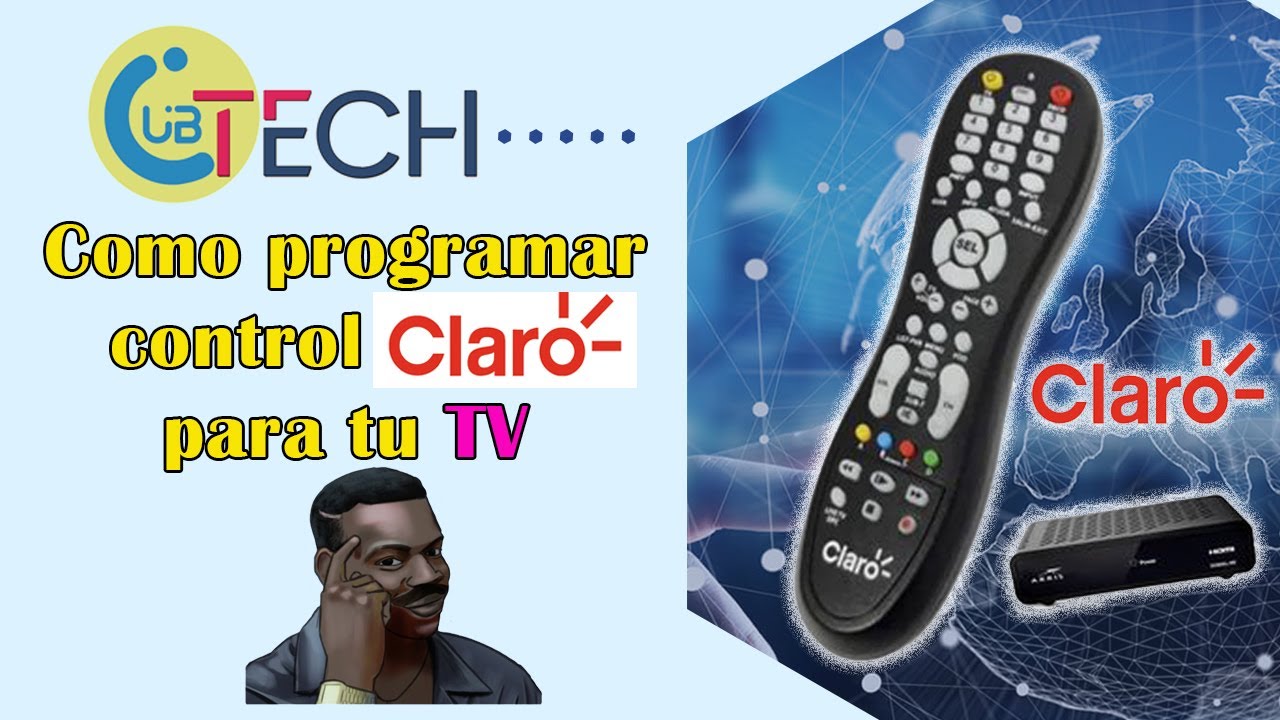 Como Programar o Configurar el control de Claro para su Televisión ...