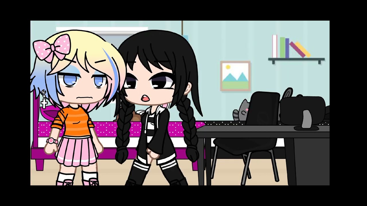 Enid sinclair dance scene (Wednesday) (Gacha club) - YouTube