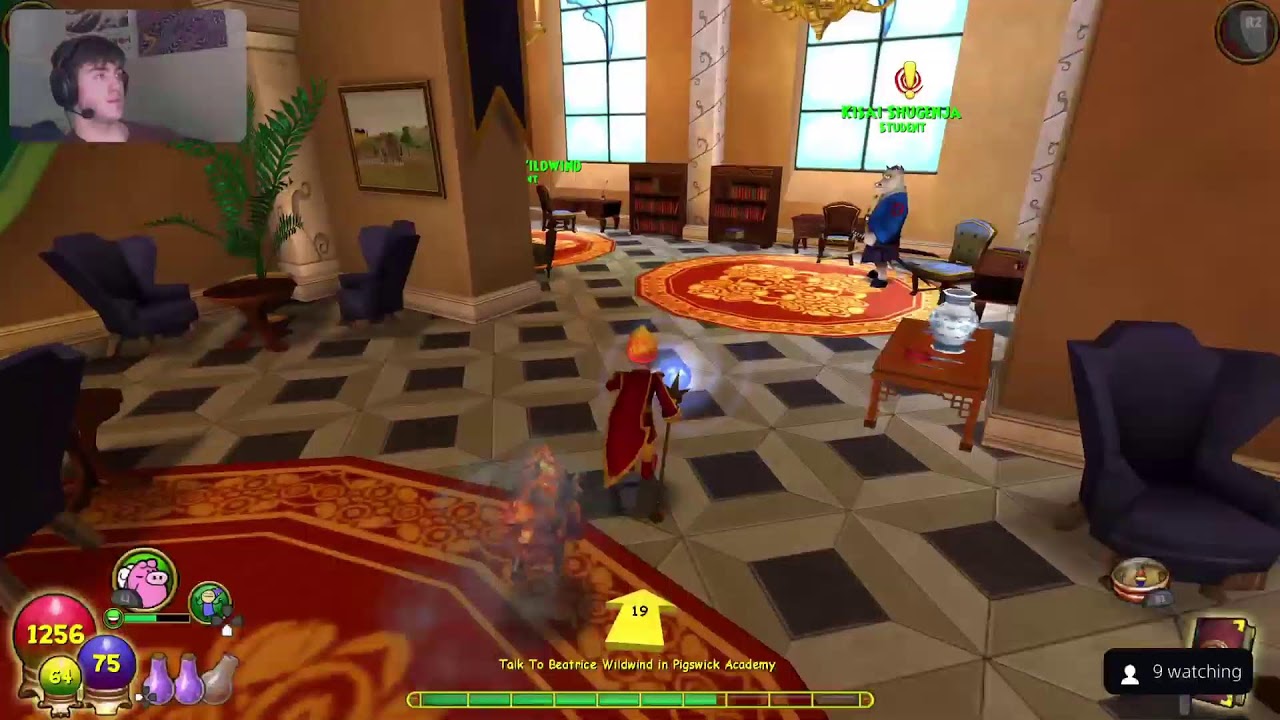Wizard 101 console fire playthrough! - YouTube