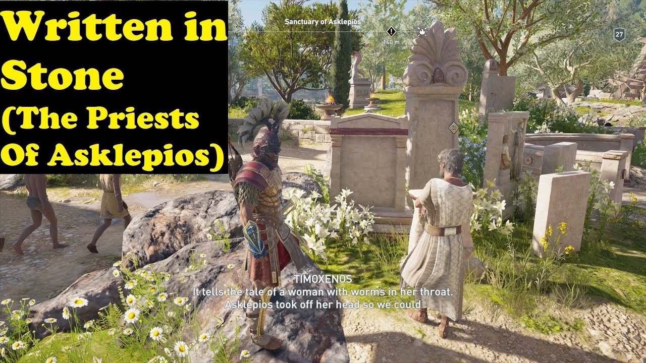 Assassins Creed Odyssey - Written in Stone (The Priests Of Asklepios ...