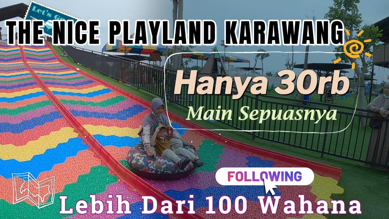 The Nice Playland Karawang | Wisata Murah dan terbesar dikarawang - YouTube