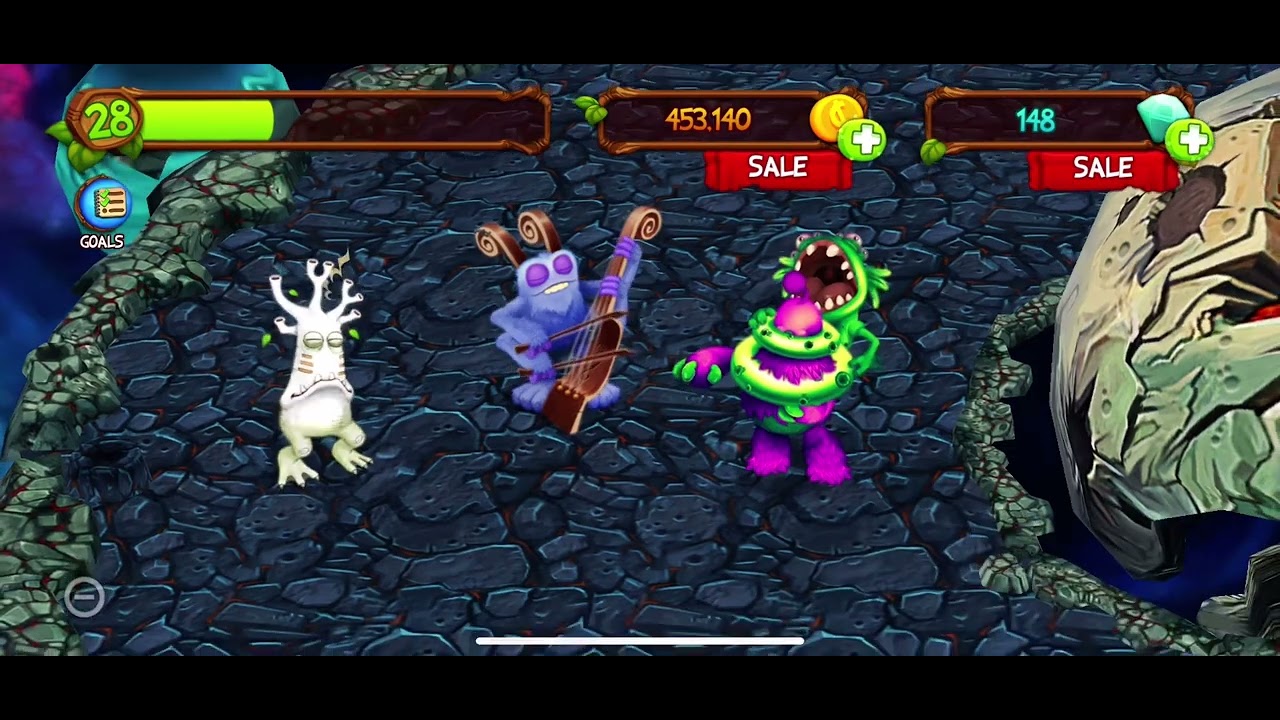 My singing monsters DOF- rotitoot, bowgart, sooza trio (space island ...