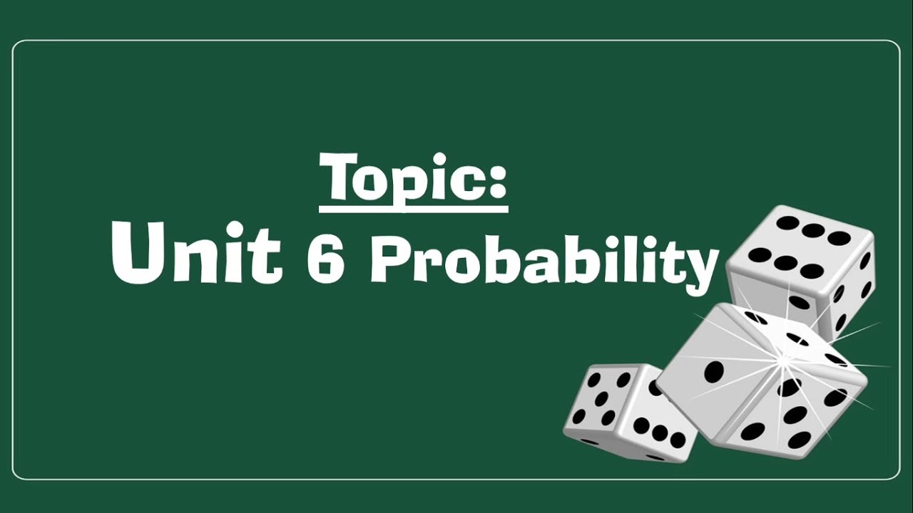 Math Grade 9 Unit 6 Probability YouTube math-grade-9-unit-6-probability-youtube