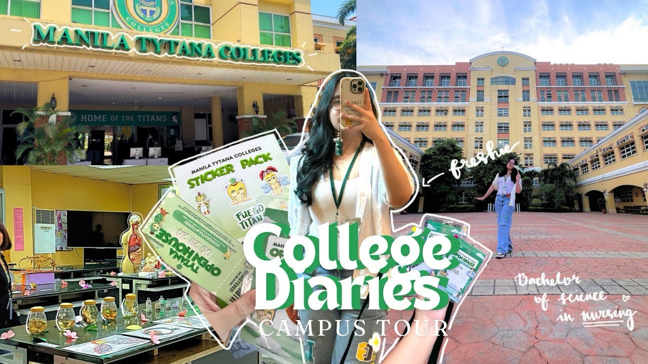 College Diaries (Season 1) Episode 1: Manila Tytana Colleges Campus ...