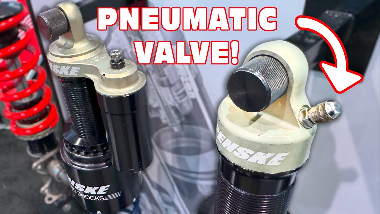 Penske Racing Shocks' Pneumatically Adjustable Drag Shocks | SEMA 2024 ...