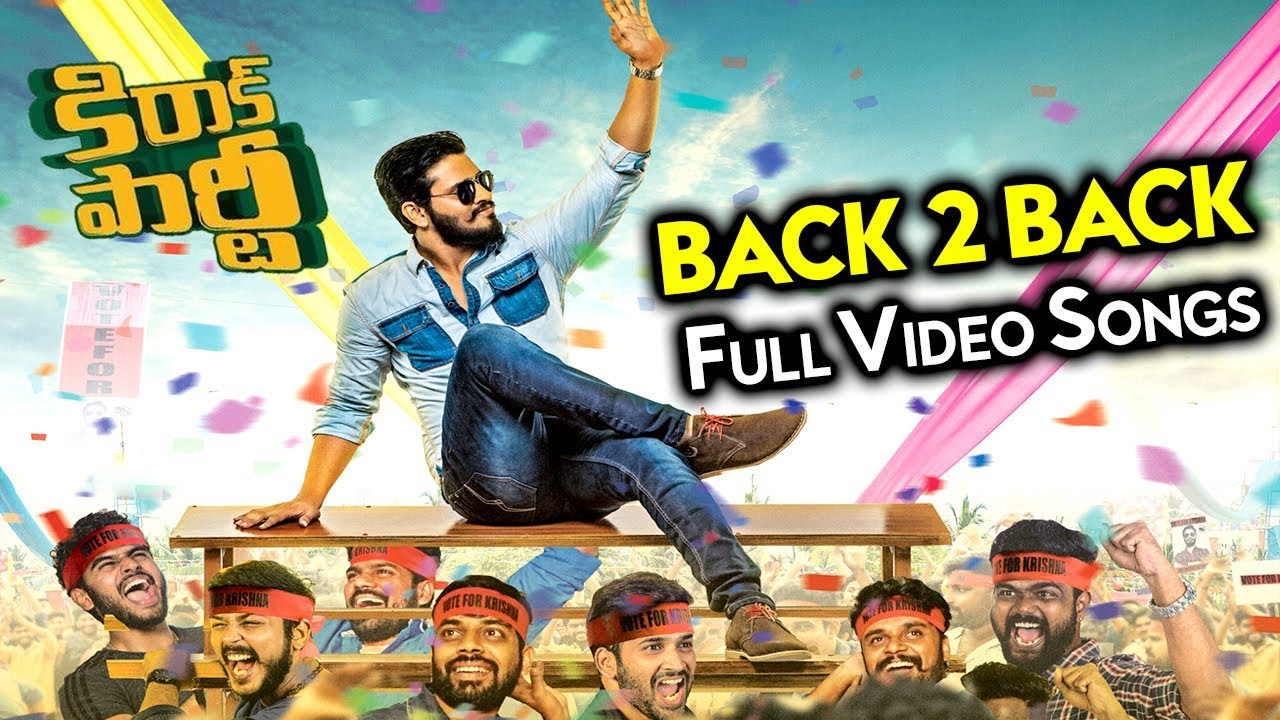 Kirrak Party Back To Back Video Songs | Latest Telugu Video Songs ...