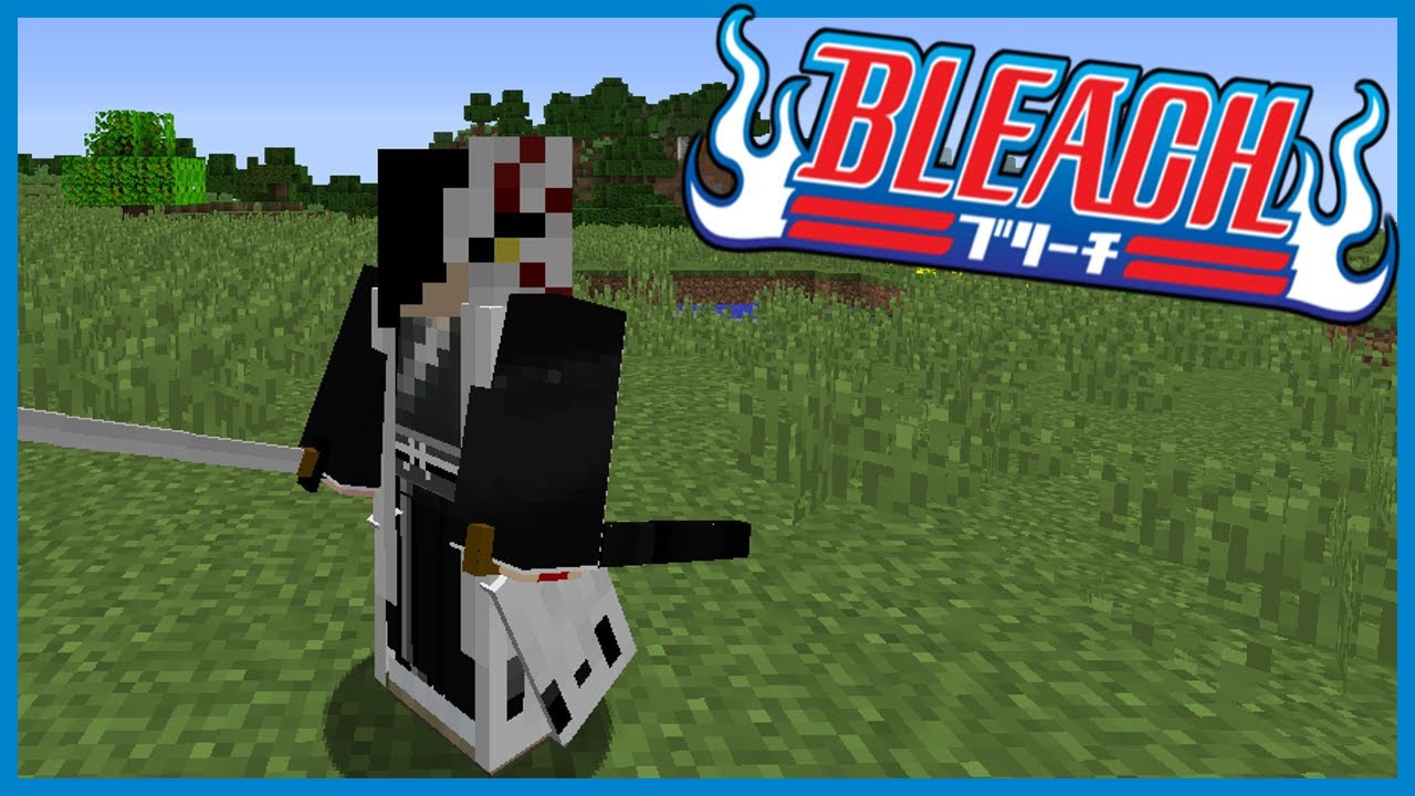 HOLLOWFICATION DONE RIGHT! Minecraft Bleach Anime Mod - YouTube