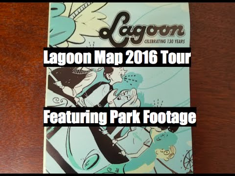 Lagoon Park Map Tour: Featuring Park Footage - YouTube