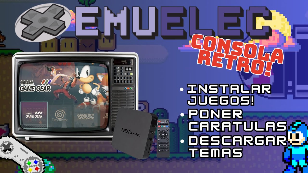 Como INSTALAR juegos , caratulas y temas en EMUELEC 2023 (Guía Rapida ...