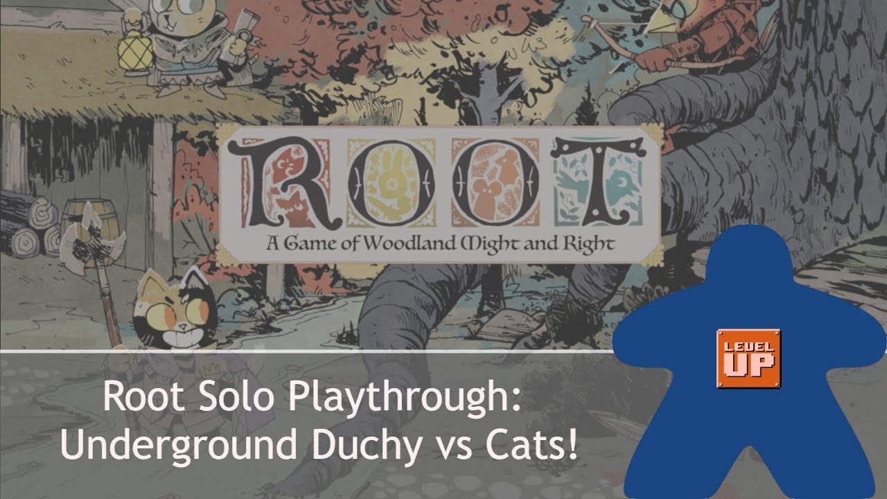 Root Solo Playthrough: Underground Duchy vs Mechanical Marquise - YouTube