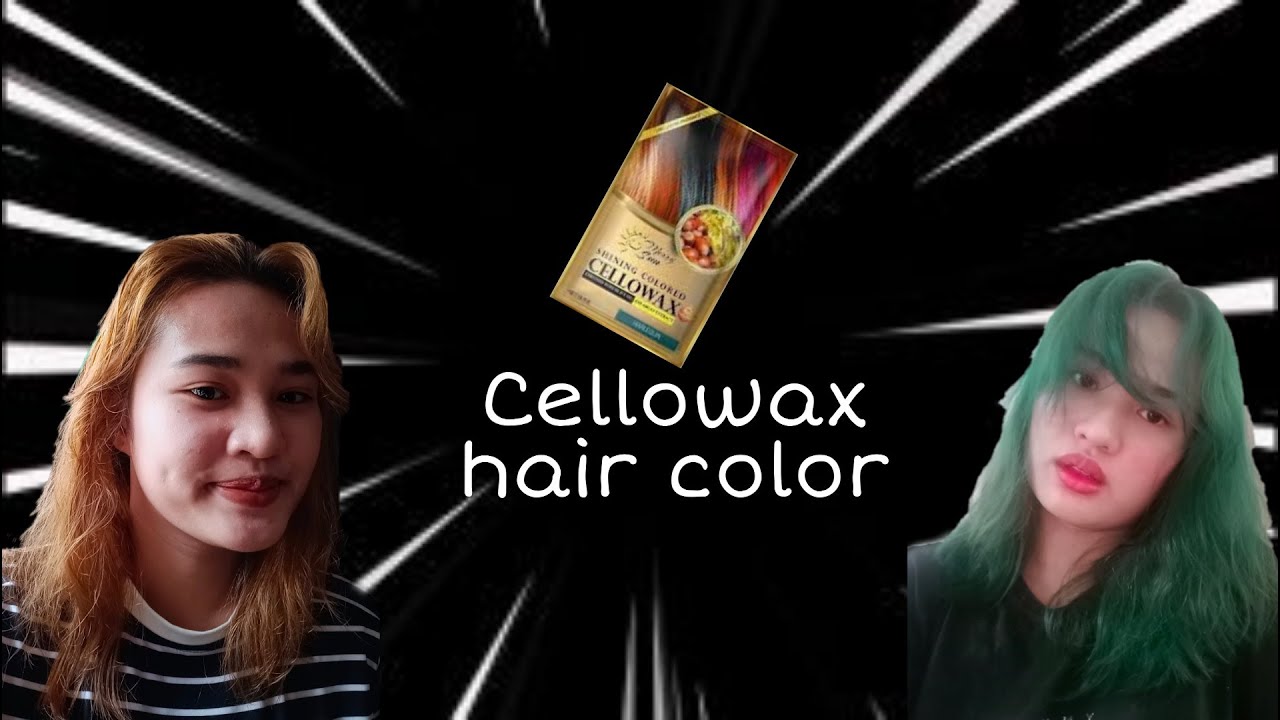 Cellowax hair color review | harlequin color - YouTube