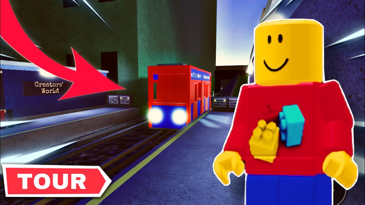 A Tour Of My BRAND NEW RAILWAY In ROBLOX OBBY CREATOR!!! - YouTube