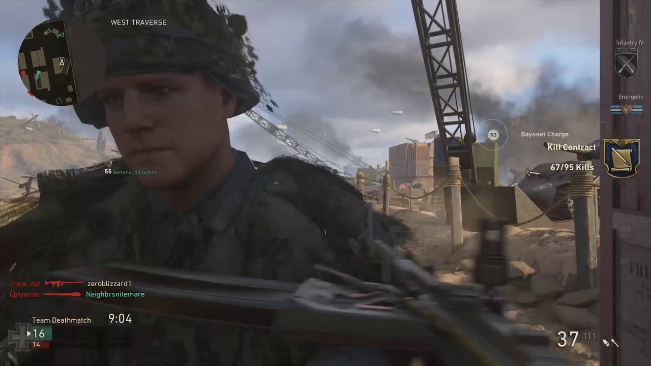 COD WWII Game 506 no commentary - YouTube