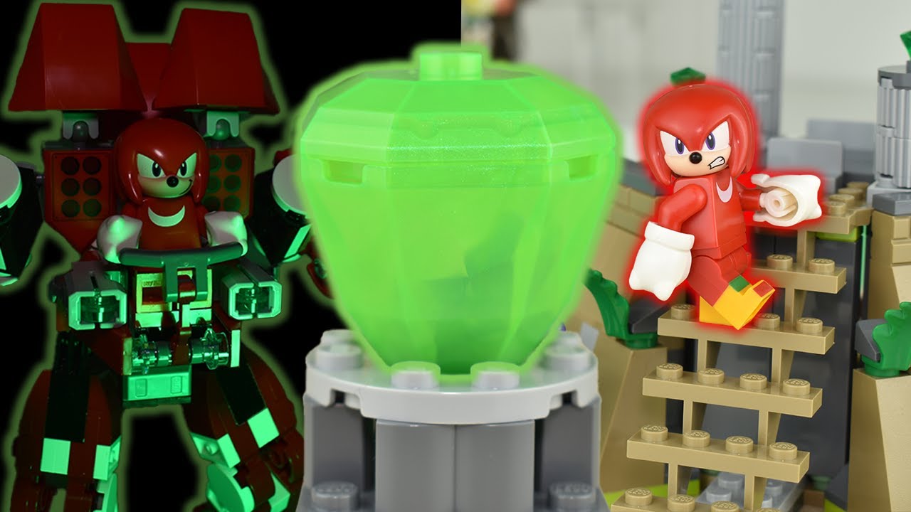 The LEGO Knuckles Problem | LEGO Sonic Master Emerald Shrine! - YouTube