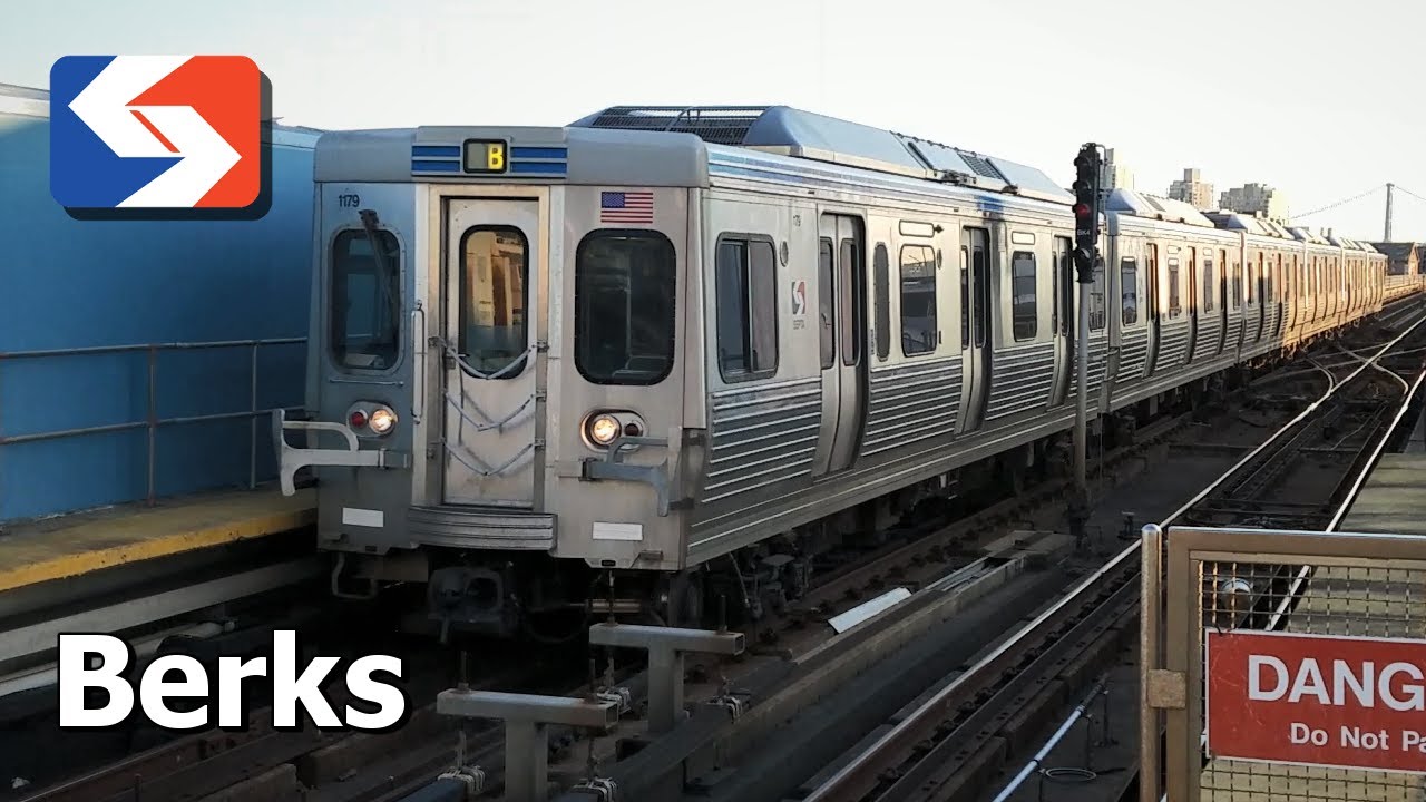 SEPTA Market-Frankford Line 60FPS: Rush Hour at Berks! - YouTube