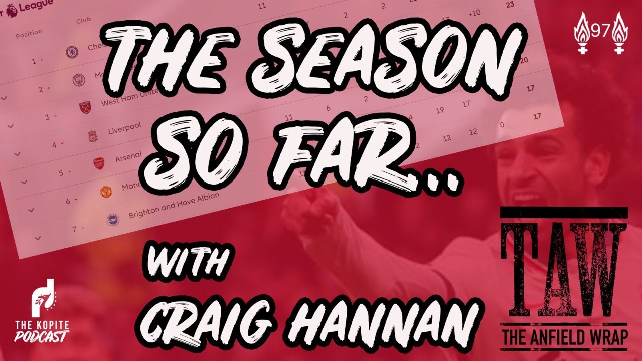 LIVERPOOL’S SEASON SO FAR WITH THE ANFIELD WRAP’S CRAIG HANNAN! - YouTube