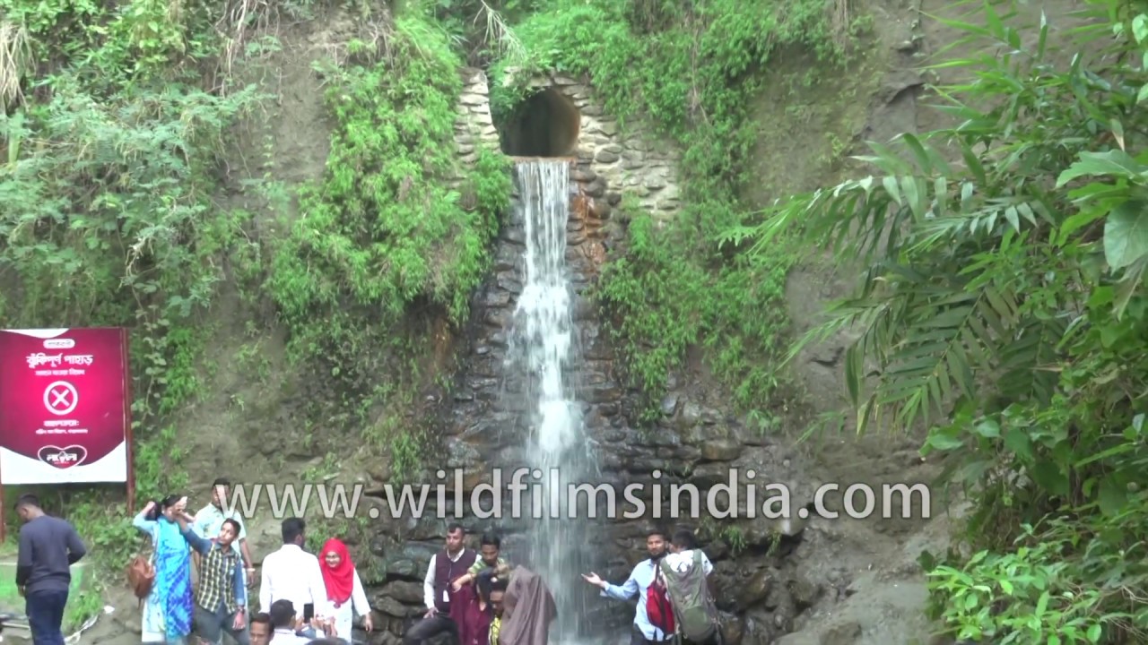 Himchori waterfall in Cox's Bazar, Bangladesh - YouTube