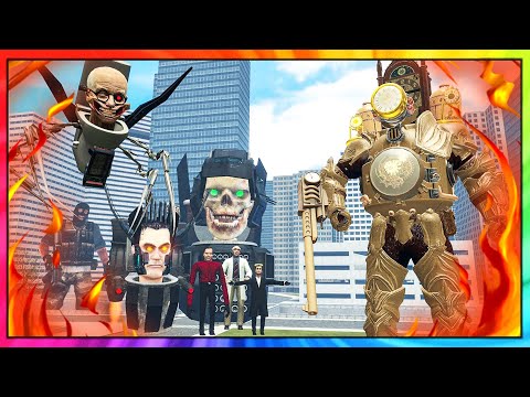 65 BÖLÜM Titan ClockMan vs Upgrade Titan Cameraman  Niko ile Roblox Garry's Mod 💥 GMOD
