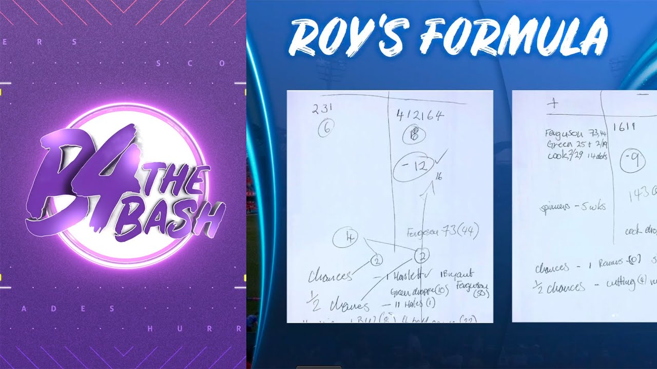 Roy Symonds runs through his scoring system | B4 the Bash - YouTube