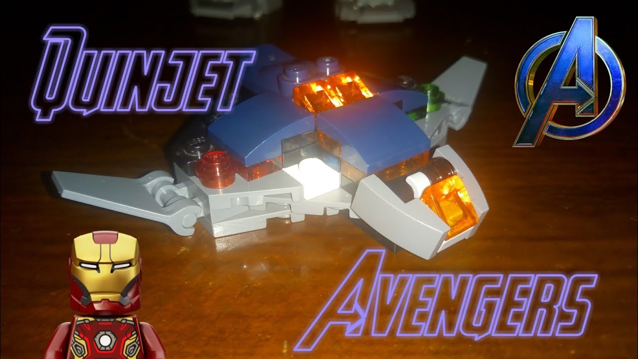 Quinjet Estiló Polybag | Lego Creador Mini Quinjet / Mau Studs - YouTube