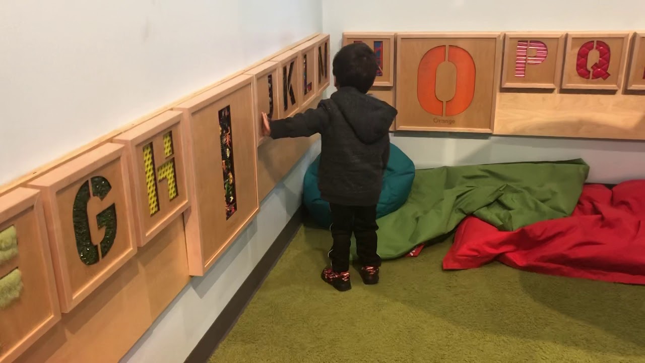 At Children’s Creativity Museum | Alphabet Wall | Letters - YouTube
