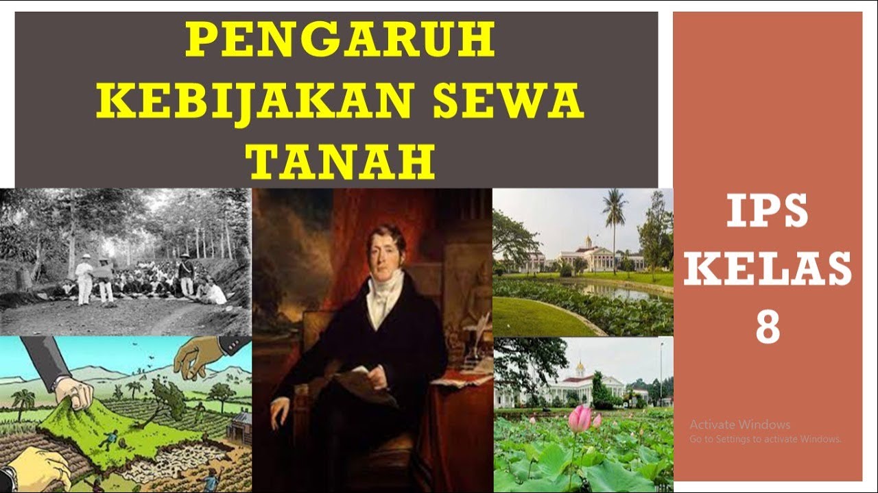 RANGKUMAN MATERI "Pengaruh Kebijakan Sewa Tanah" #Raffles # ...