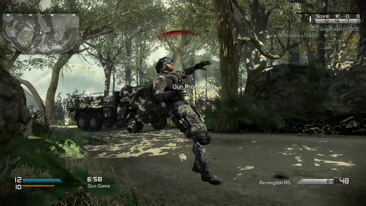 Call of Duty ghosts-gun game-prison break map - YouTube