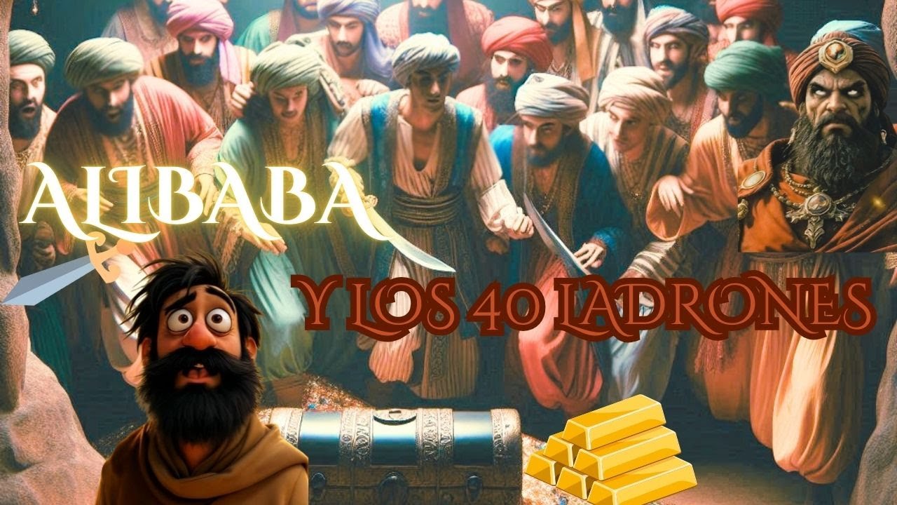 ¡La increíble historia de Alibaba y los cuarenta ladrones! - YouTube
