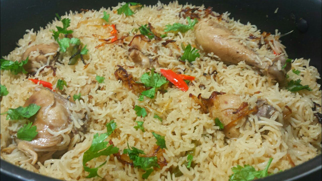 Chicken yakhni pulao/how to make Chicken yakhni pulao - YouTube