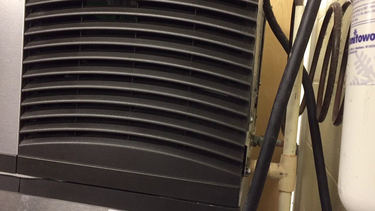 Manitowoc Ice Machine Compressor - YouTube