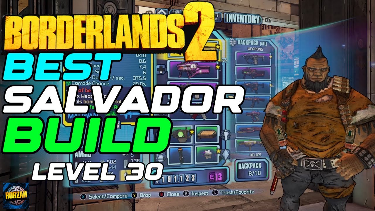 Borderlands 2 Best Level 30 Gunzerker Build - YouTube