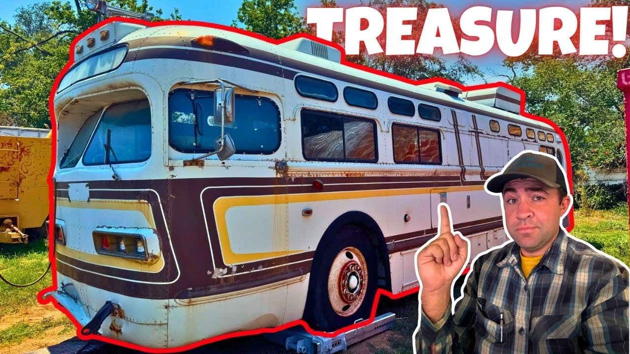 I Bought a 1950s GMC Bus and Found Something UNEXPECTED Inside! - YouTube