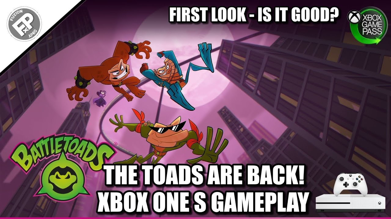 Battletoads - Xbox One S Gameplay (First Look) - YouTube