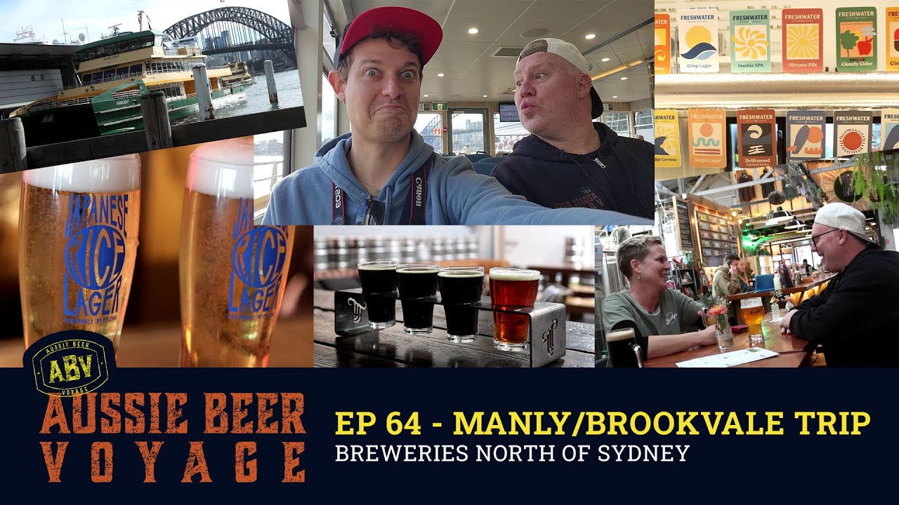 Episode 64: Manly & Brookvale Beer Trip! (Craft Beer Crawl) - YouTube