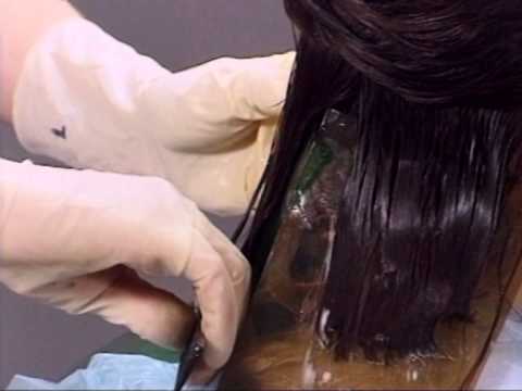 DESRIZAR UNA PERMANENTE - YouTube
