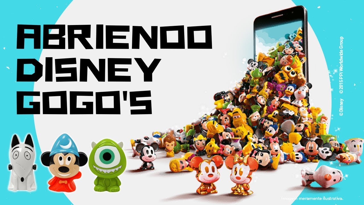 ABRIENDO DISNEY GOGO´S - YouTube