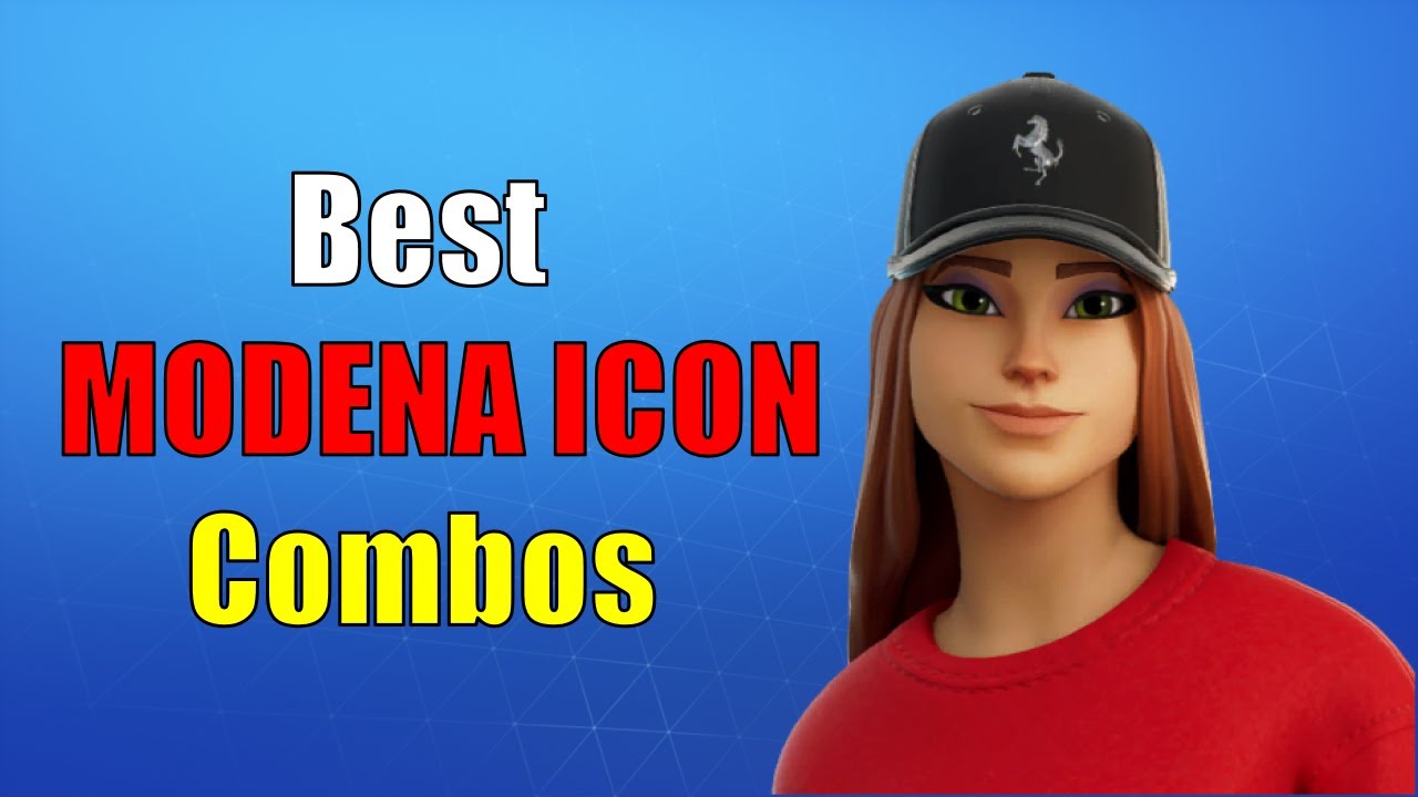 30 Best MODENA ICON Skin Combos (Fortnite Battle Royale) - YouTube