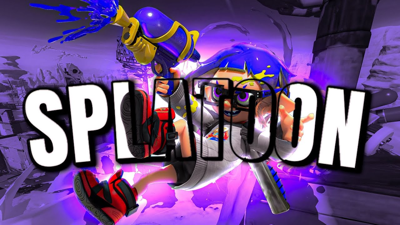SPEED ART | SPLATOON PURPLE INKLING #1 - YouTube