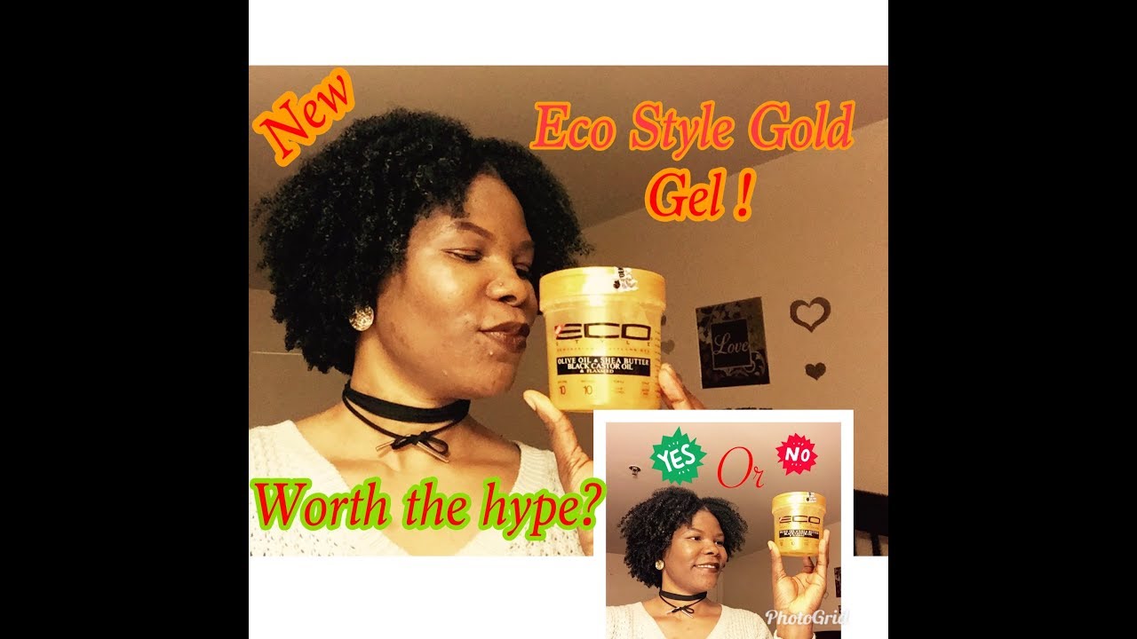 New $18 Eco Styler Gold Gel ? What???? | Review + 1st Impression ...