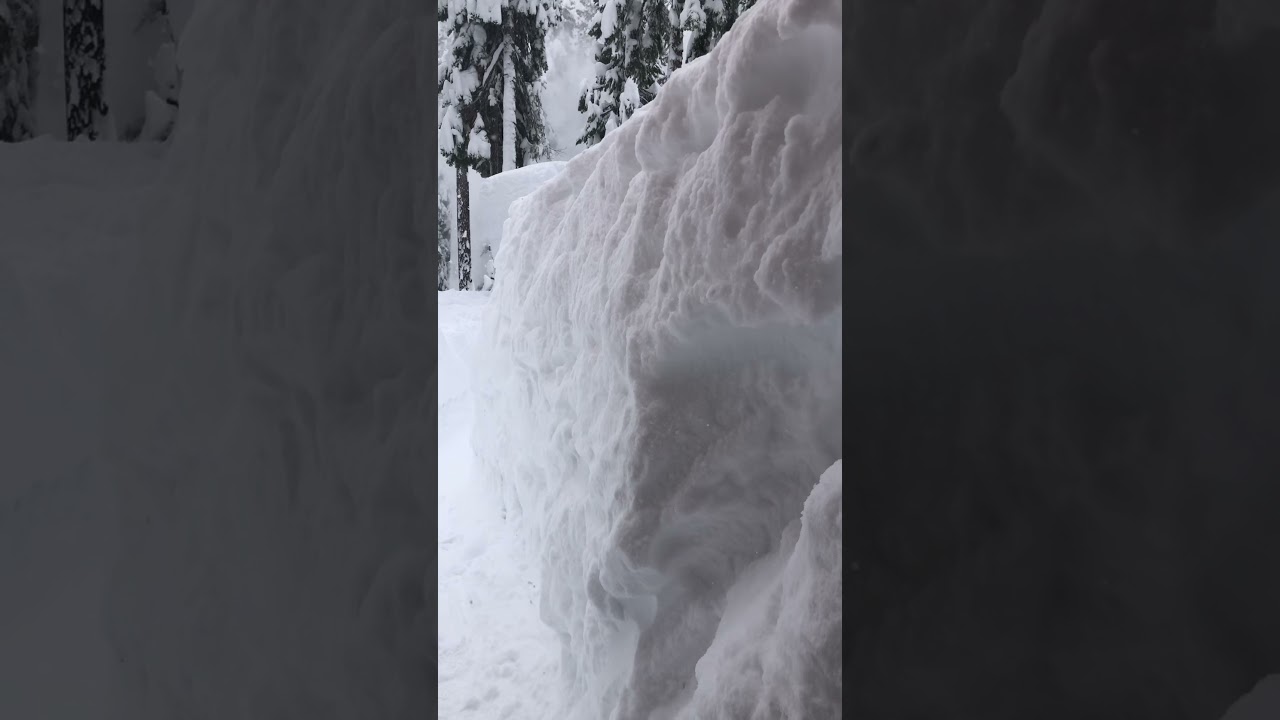 Lake Tahoe 12/27/2021 - Example of recent storms. Deep Snow in Backyard ...