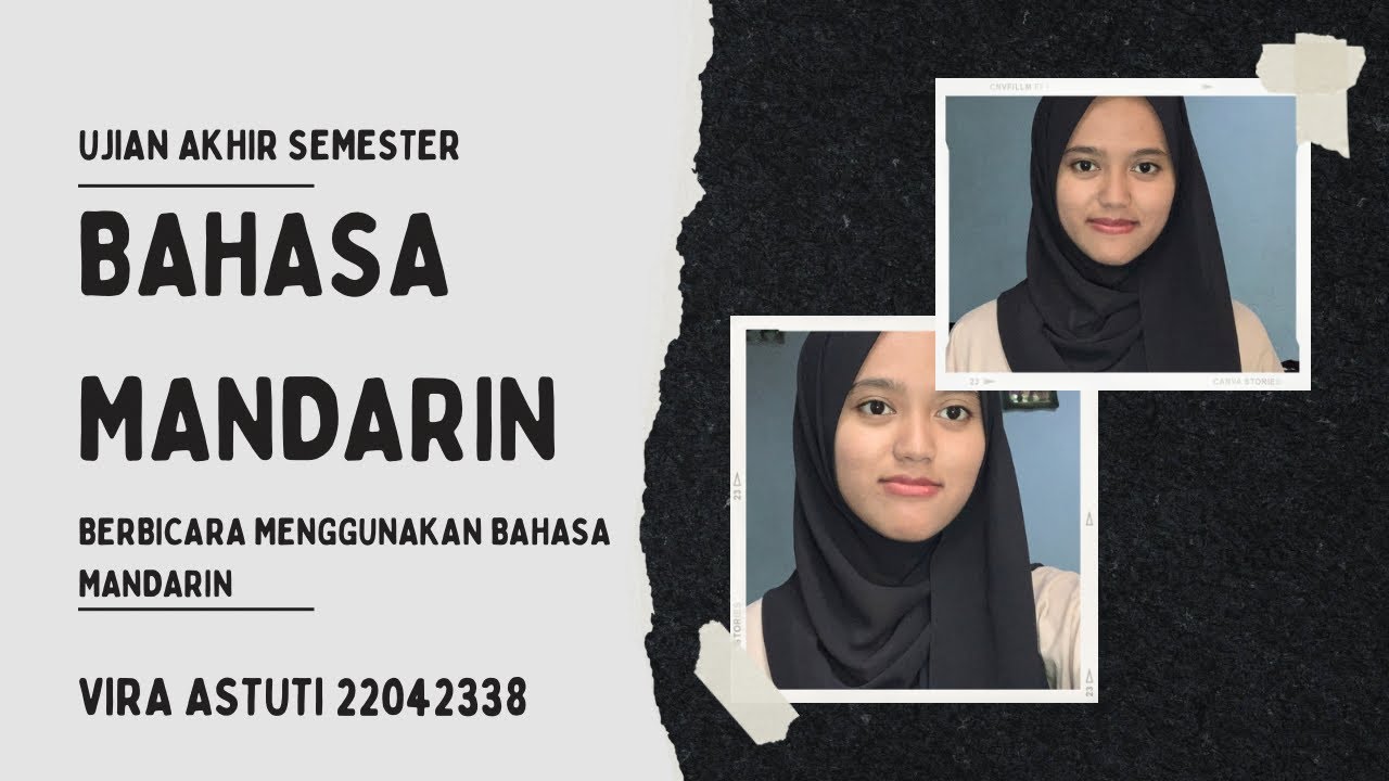 UAS & Final project Bahasa Mandarin : Berbicara Dengan Bahasa Mandarin - YouTube