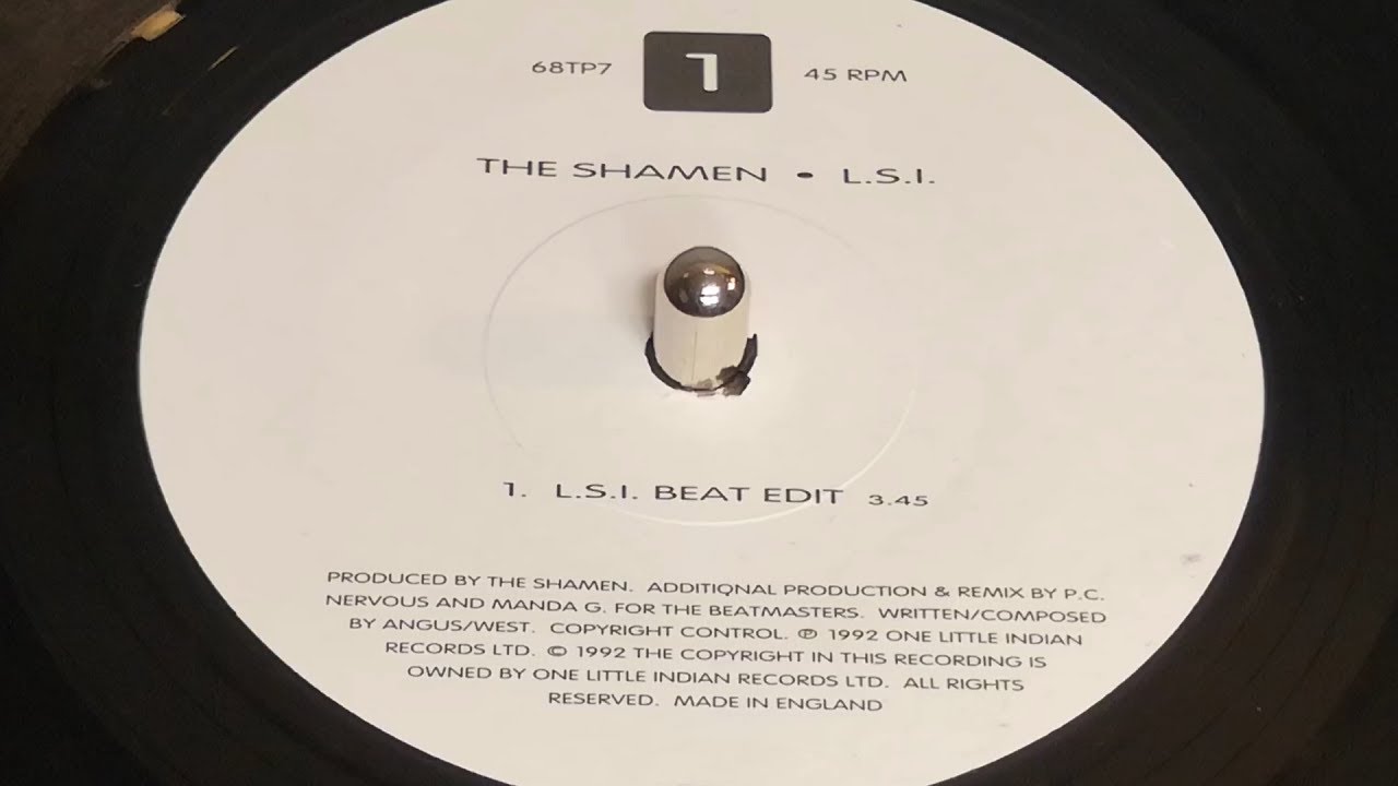 The Shamen - LSI (Love Sex Intelligence) (1992 7" Single) - YouTube