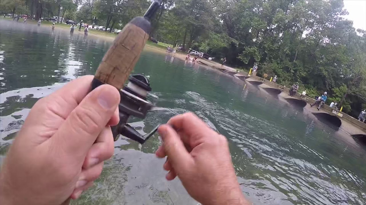 Bennett Spring State Park, August 11, 2019, Whistle Bridge - YouTube